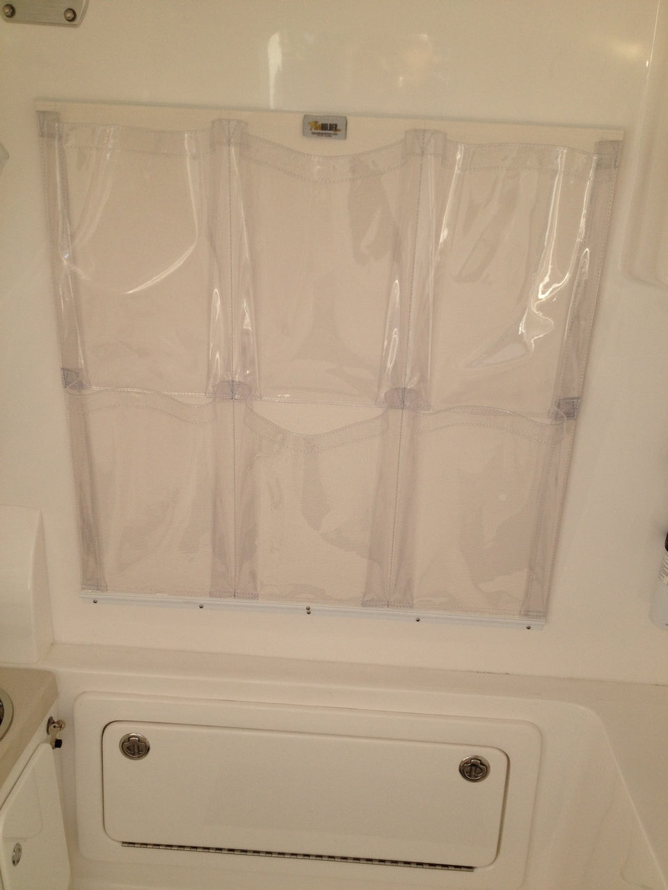 Finholder Snack Master 6 Clear Pocket | Marine Storage with Track ...