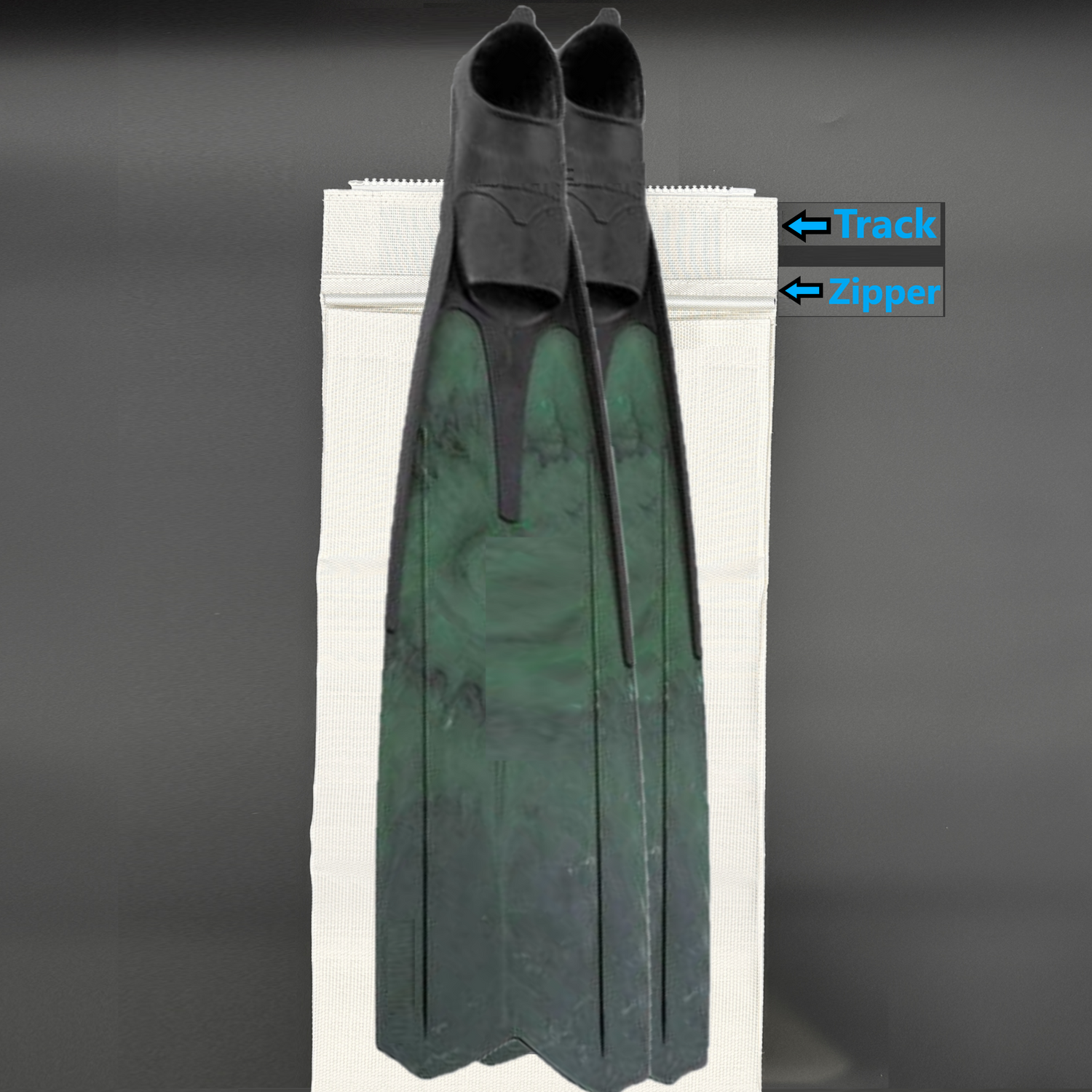 Freediver Pocket Storage | Long Fin & Dive Gear Organizer – Finholder ...